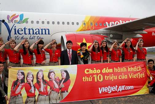 Vietjet Welcomes its 10 millionth passenger | Vietjet Air