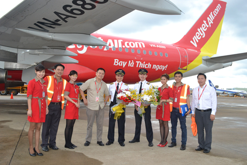 VietjetAir unveils two new Airbus planes | Vietjet Air