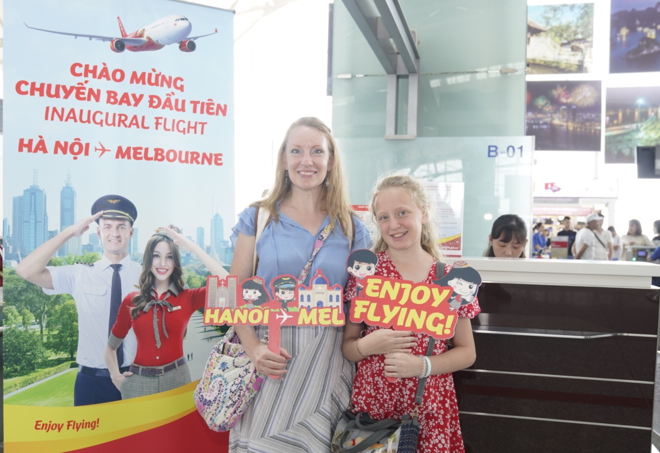 Vietjet operates the 6th route to Australia with its excellent Business ...