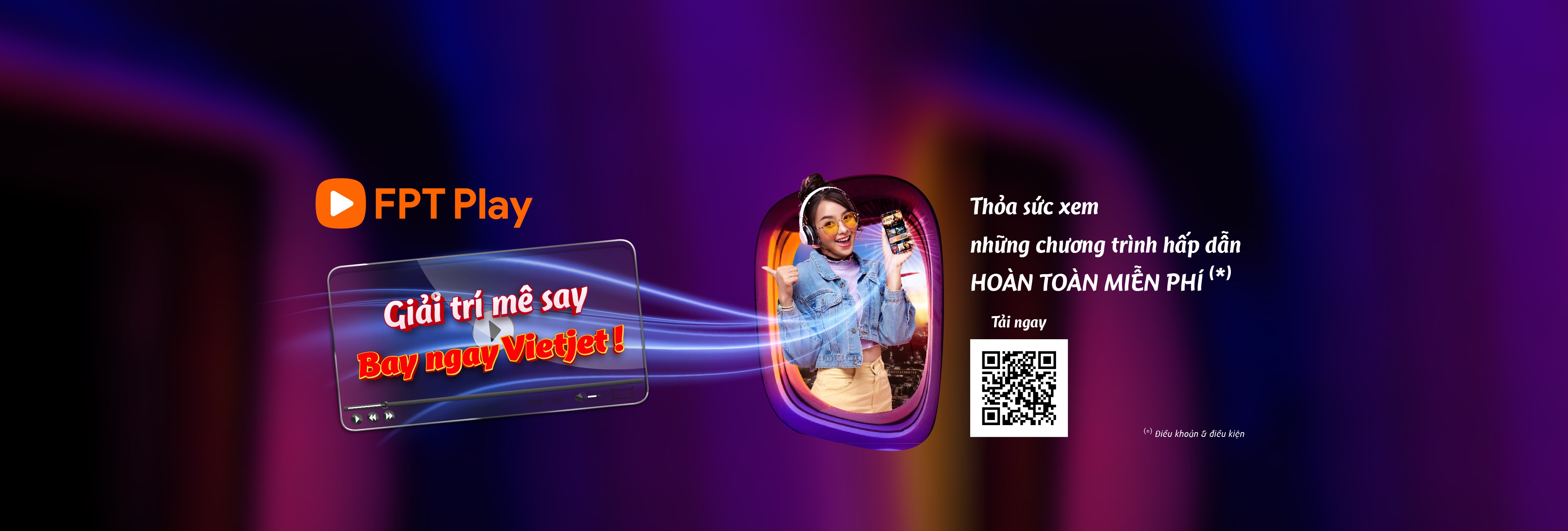 Hướng dẫn truy cập sản phẩm FPT play | Vietjet Air