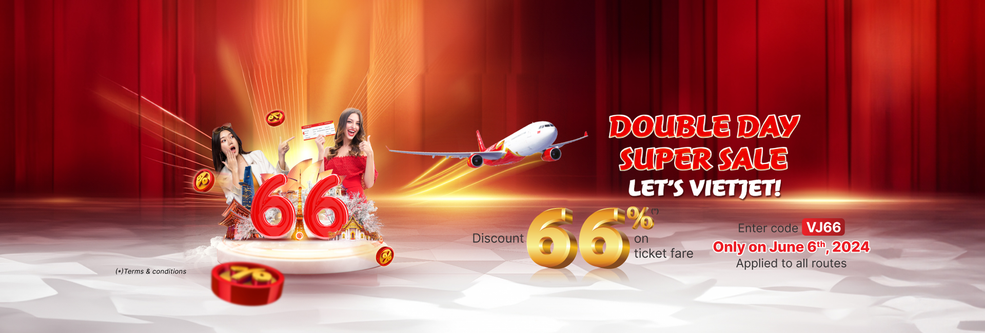 REAL DEAL TO NEW ME, LET'S VIETJET, PROMOTION UP TO 50% | Vietjet Air